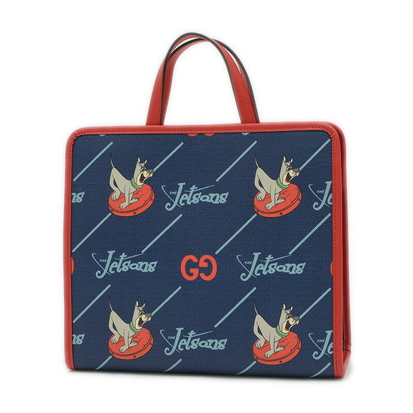 Gucci | Bags | Gucci Jetsons Tote Bag Navy Blue | Poshmark
